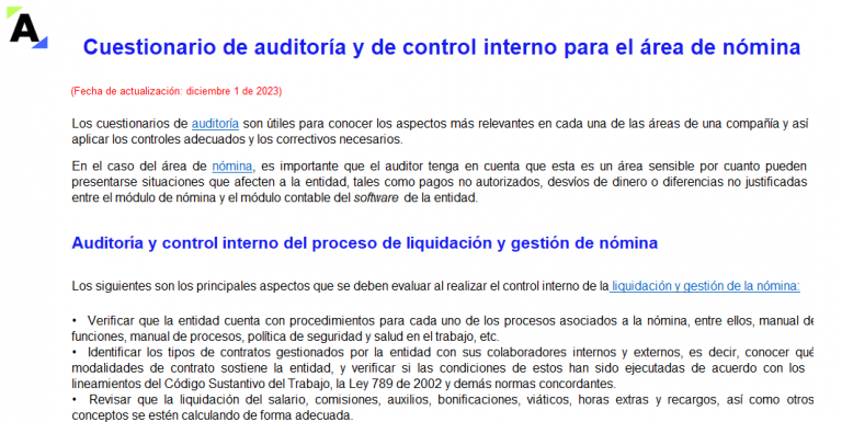 Pack De Formatos Para La Revisoría Fiscal Dictámenes Informes